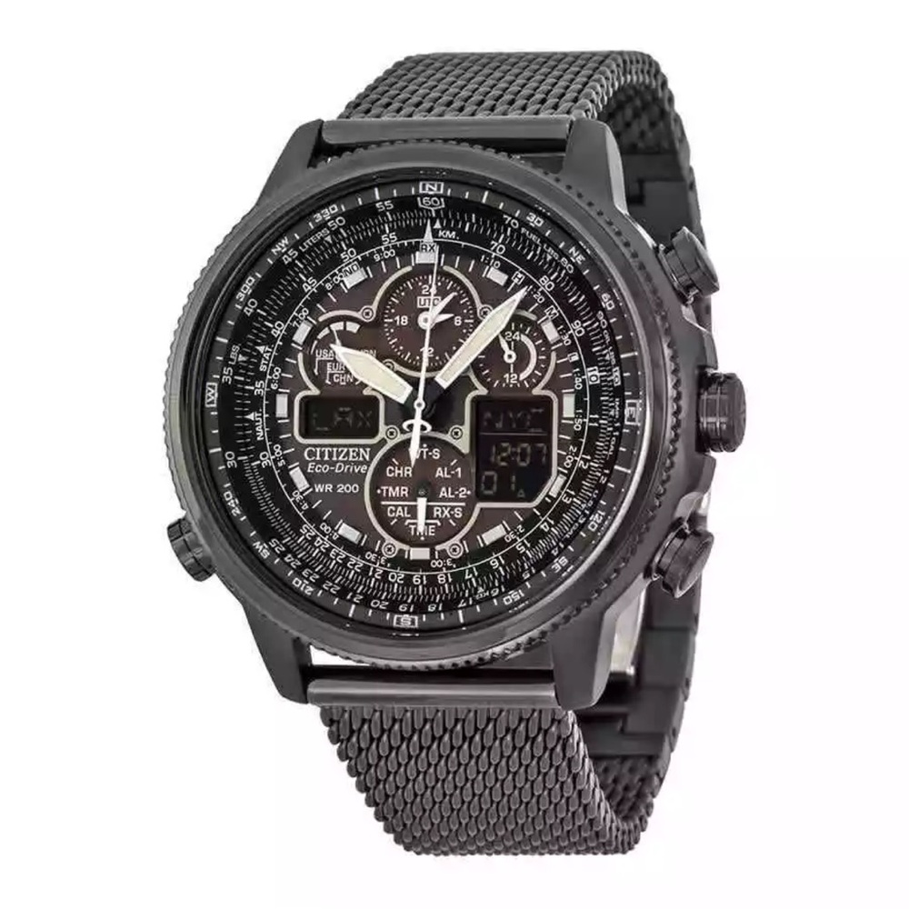 Citizen Black Chronograph Watch - Gem